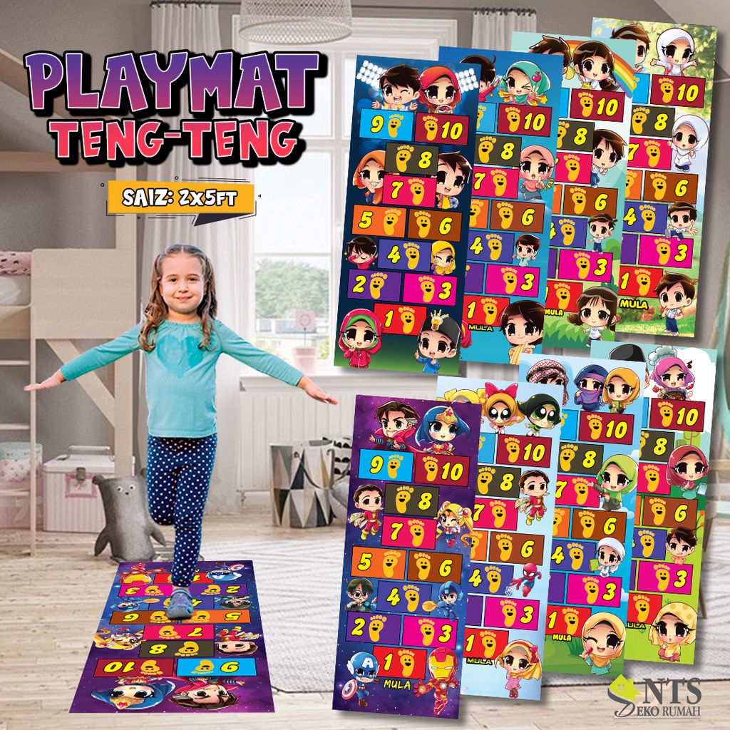 TENG TENG GERGASI / MAINAN KANAK KANAK / DAM ULAR GERGASI / DAM HAJI ...