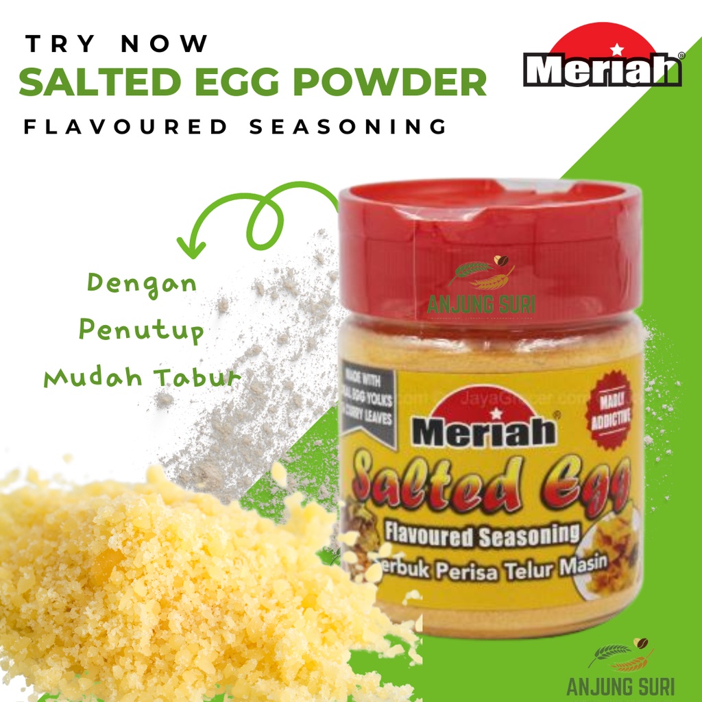 Meriah Salted Egg Flavoured Powder Seasoning Taburan Serbuk Telur Masin ...