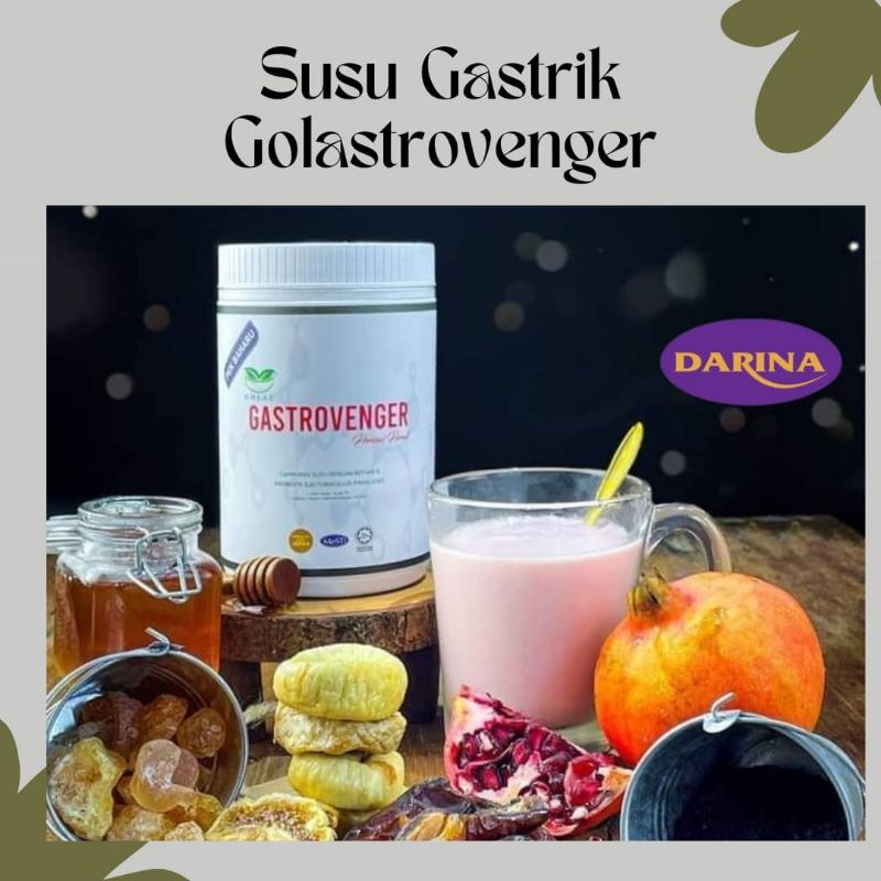 Gastrovenger Golac Gastrolac Perisai Perut susu Angin gastrik gerd ...