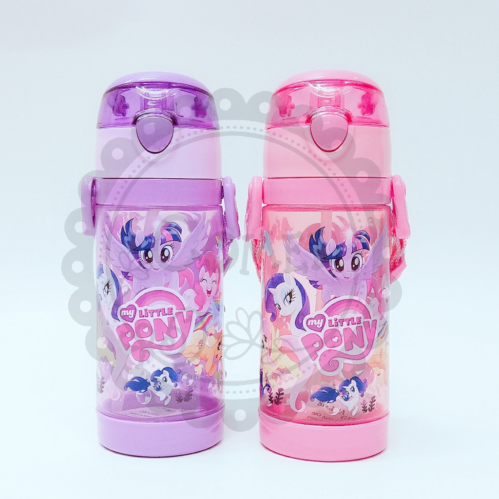 Comel My Little Pony Water Bottle with Straw-450ML | Shopee Malaysia