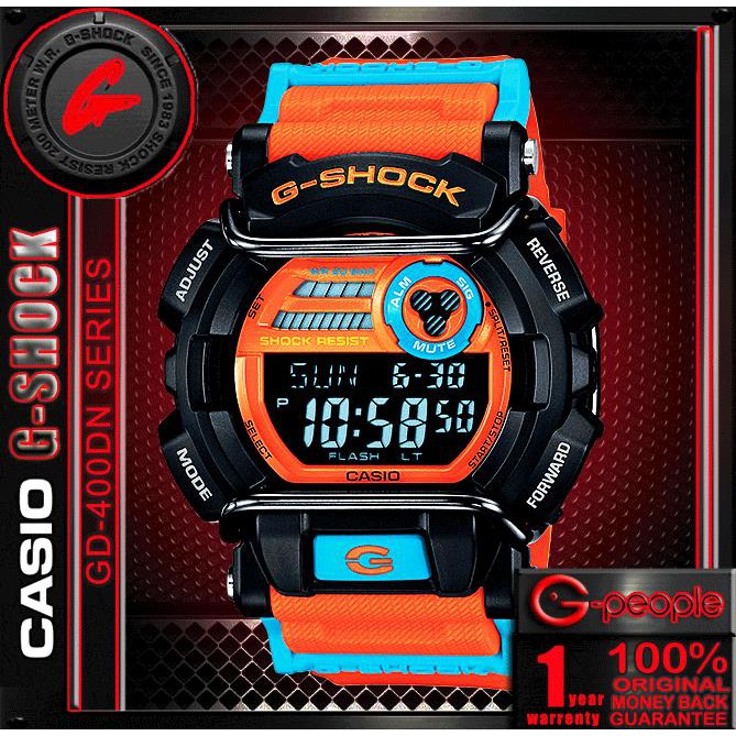 CASIO G-SHOCK GD-400DN-4 / GD-400DN Watch | Shopee Malaysia