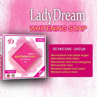 🔥Ready💯 SABUN LADY DREAM HILANGKAN DAKI WHITENING SOAP ORIGINAL HQ ...