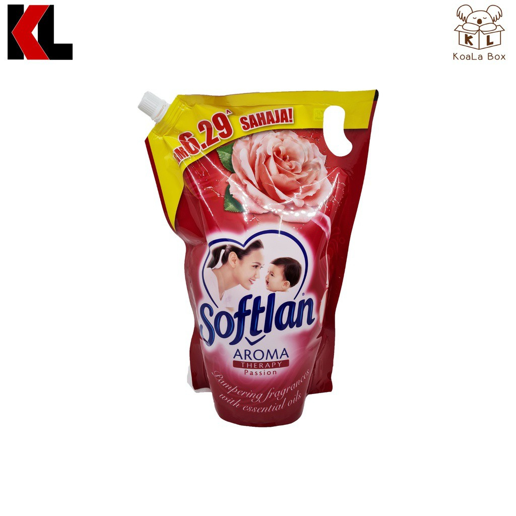 Softlan Fabric Softener Refill - Passion Therapy 1.5L | Shopee Malaysia