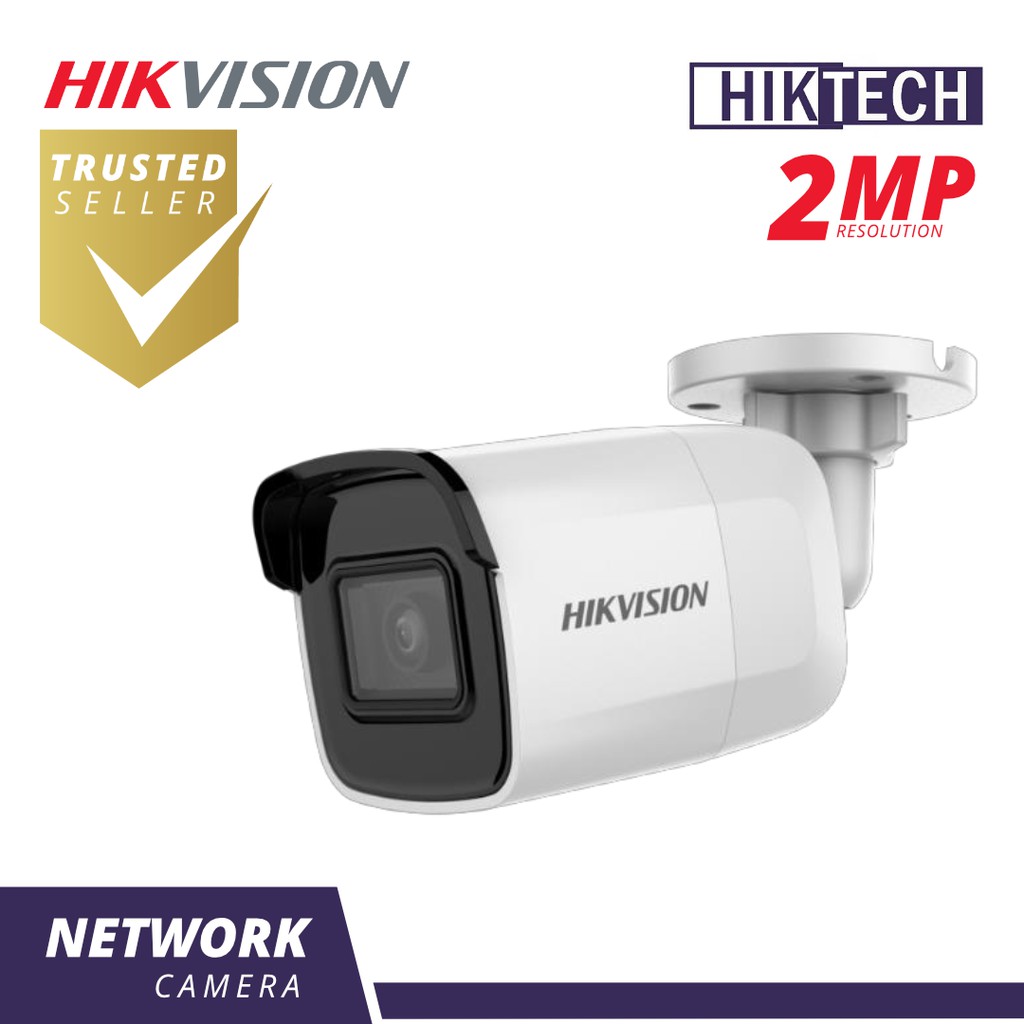 HIKVISION DS-2CD2021G1-I(C) 2MP IR Fixed Network Bullet Camera | Shopee Malaysia