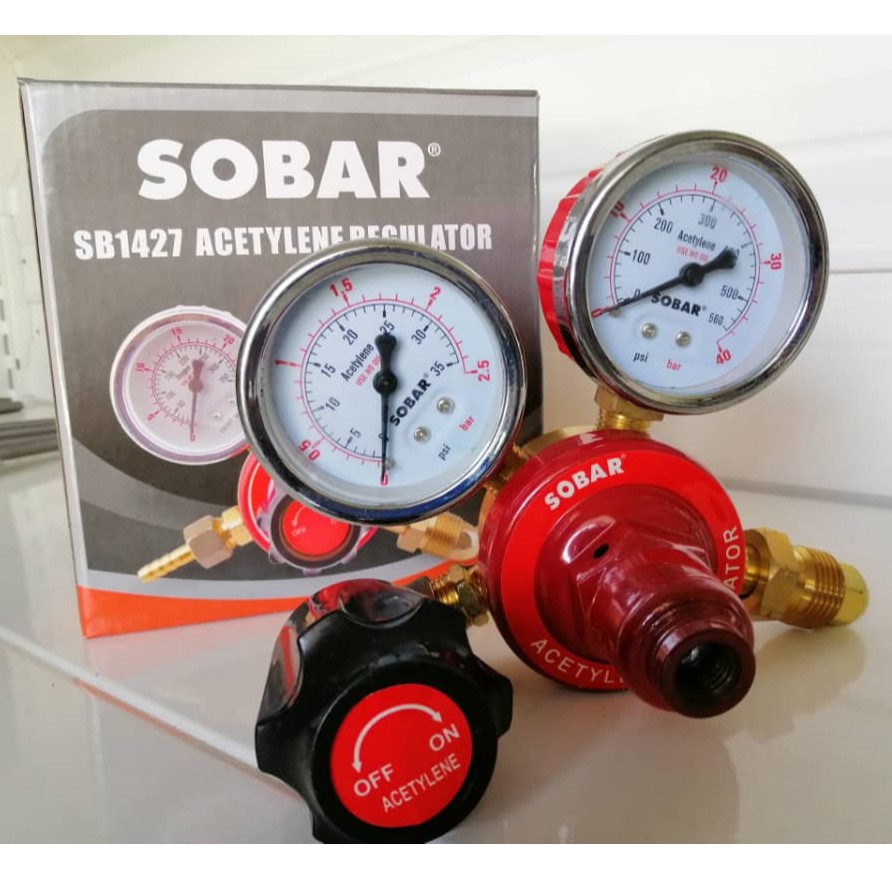SOBAR SB1427 ACETYLENE REGULATOR | Shopee Malaysia