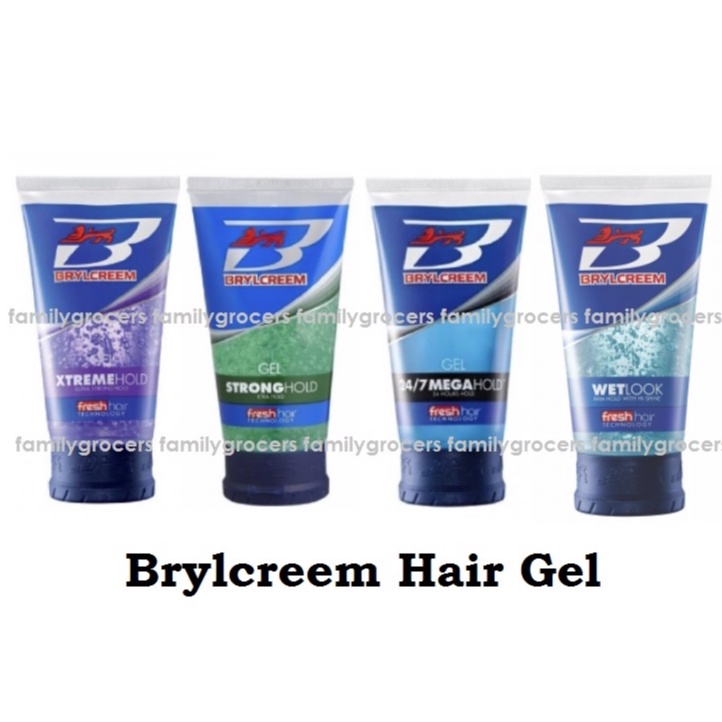 BRYLCREEM Fresh Hair Technology Styling Hair GEL 60ml/150ml | Shopee Malaysia