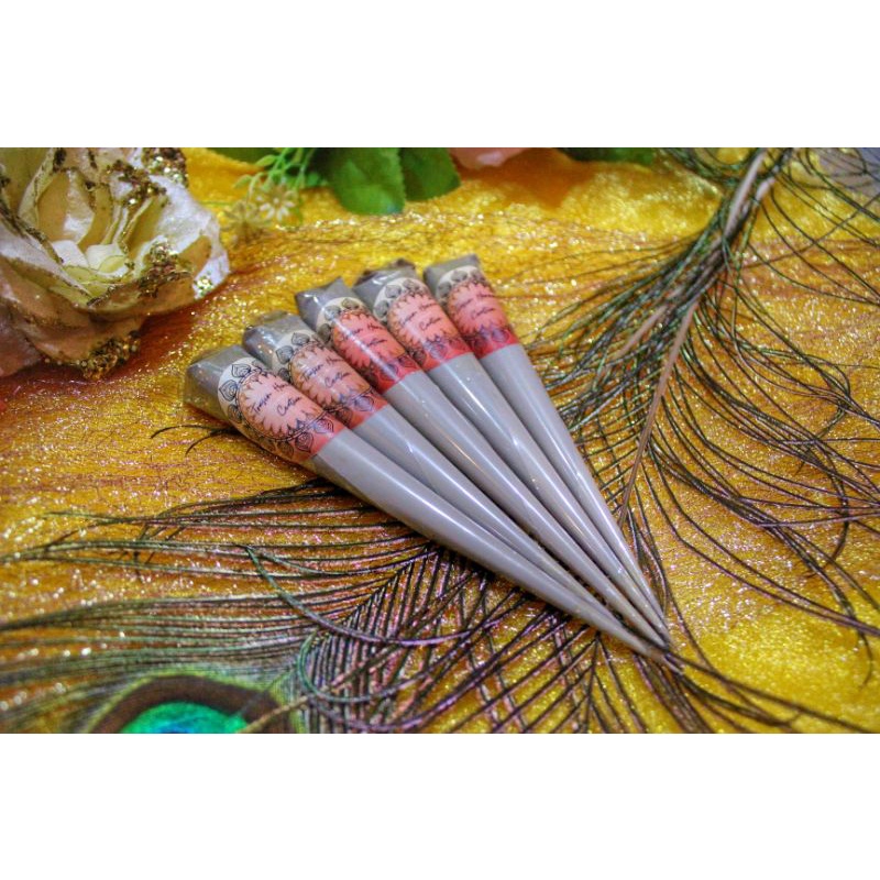 (Ready Stock) 100% Natural Henna Cone / Cone Inai Asli | Shopee Malaysia