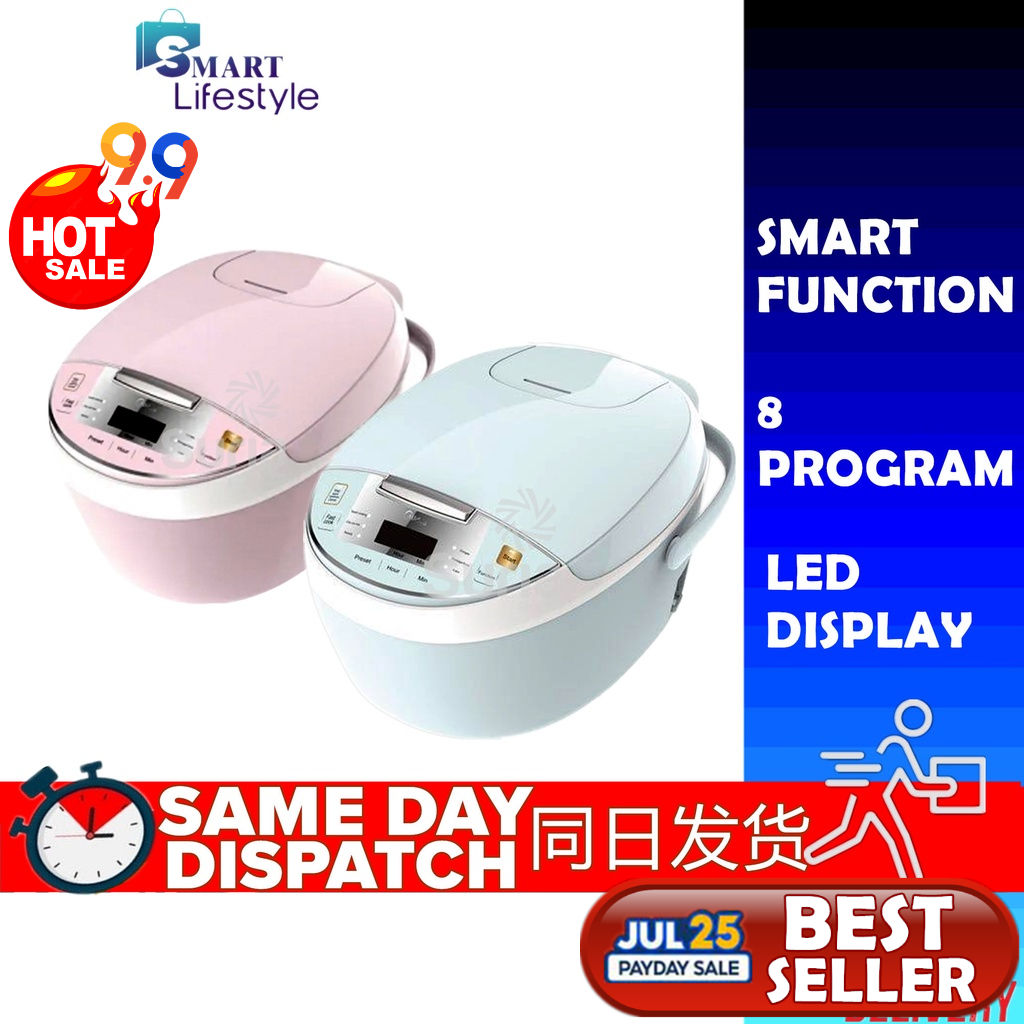 Midea Smart Rice Cooker (1.0L)MBFS10 MBFS10GN MBFS10PK | Shopee Malaysia