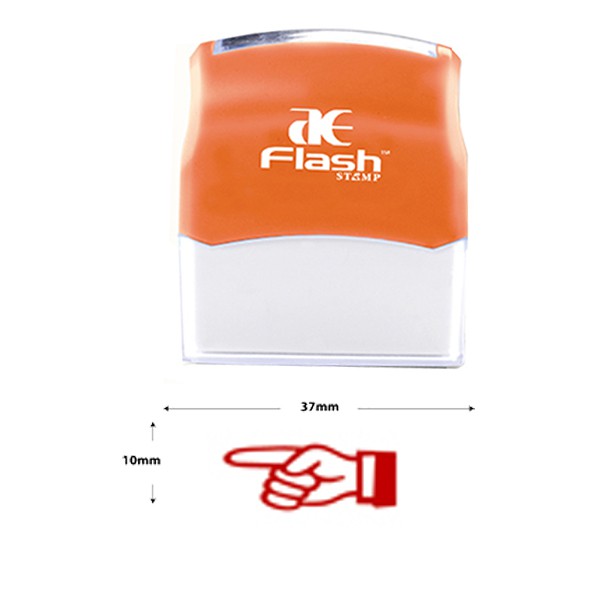 COP 'JARI KE KANAN' READY MADE COP (INK MERAH) | Shopee Malaysia