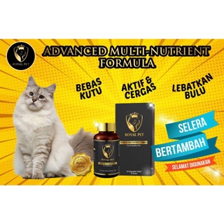 VITAMIN 1 BIJi KUCING GEMUK BULU CANTIK TAMBAH SELERA MAKAN ROYAL PET ...