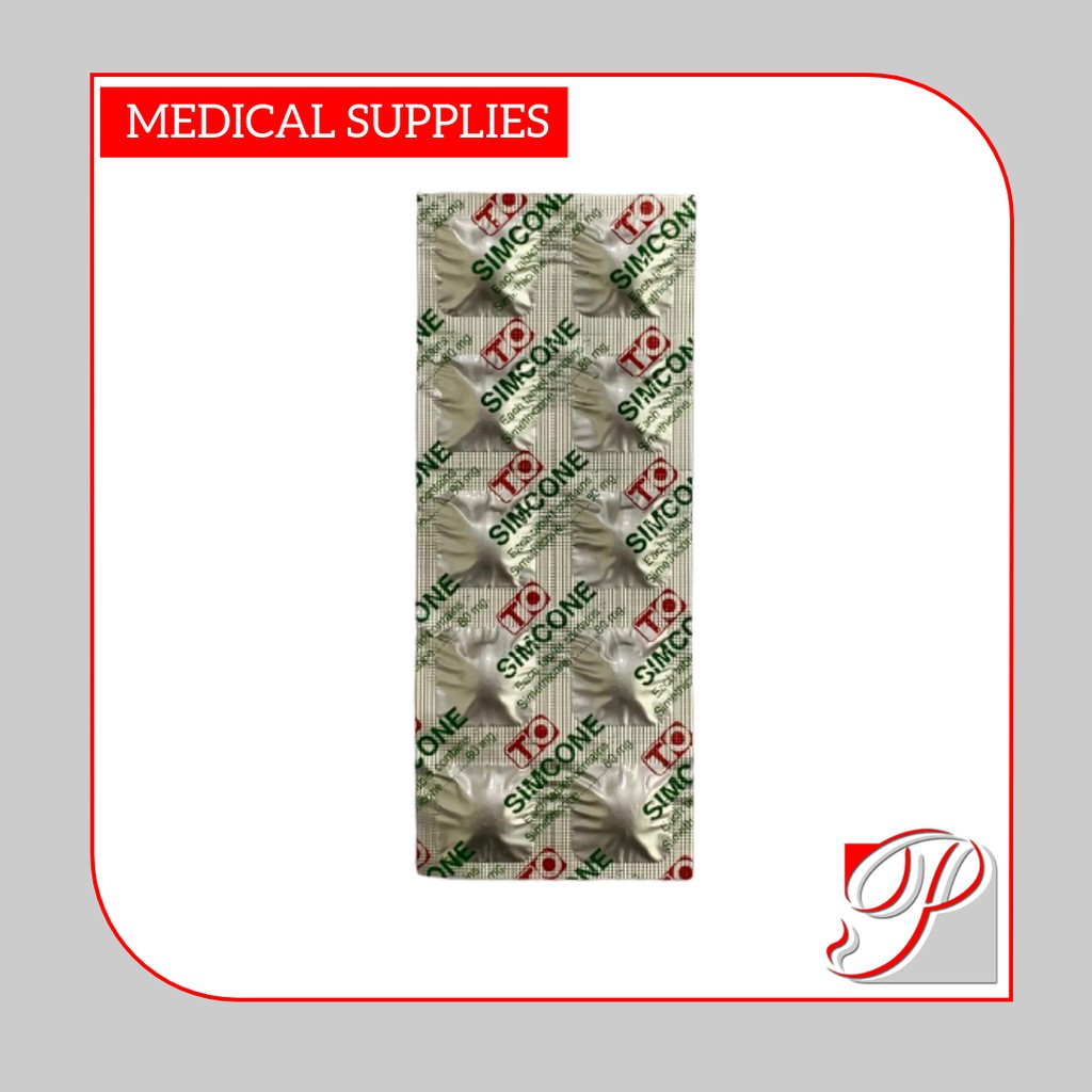 SIMCONE SIMETHICONE 80MG 10S CHEWABLE | Shopee Malaysia