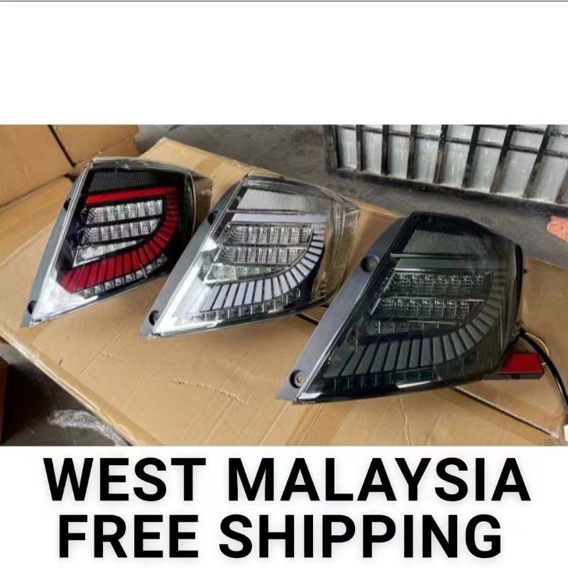 Perodua Bezza Tail Lamp Dynamic Dragon Scale Led Light Bar With Running ...