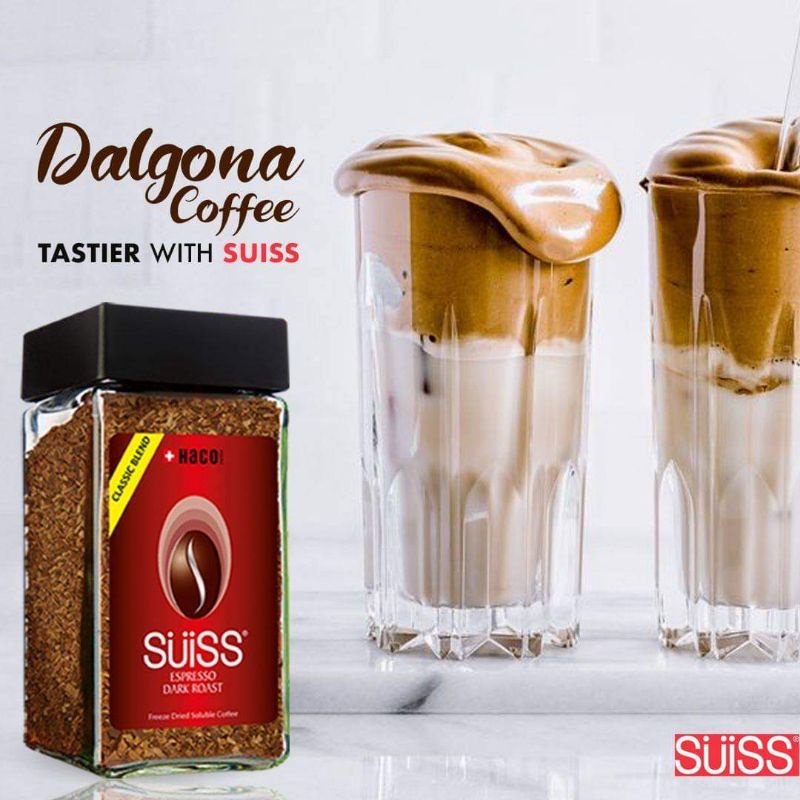 5 Types: Haco SUiSS Freeze Dried Coffee 100g Best Fusion Arabica Micro ...