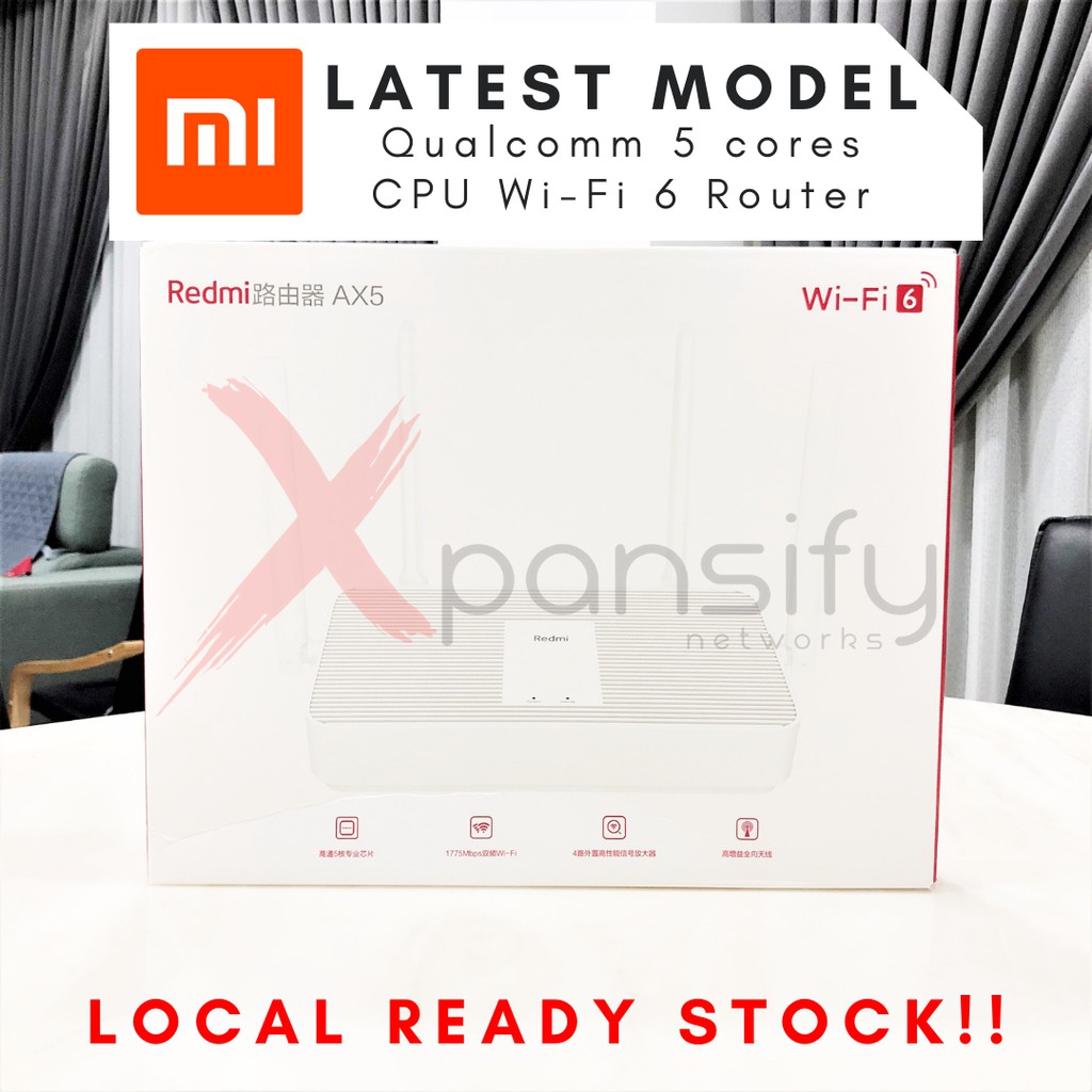 Xiaomi redmi ax5 wifi6 router unifi router maxis router time router ...