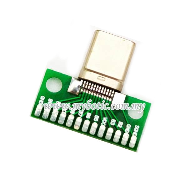 Type-C Male Head Test Board USB 3.1 Connector Adapter Board with PCB ...