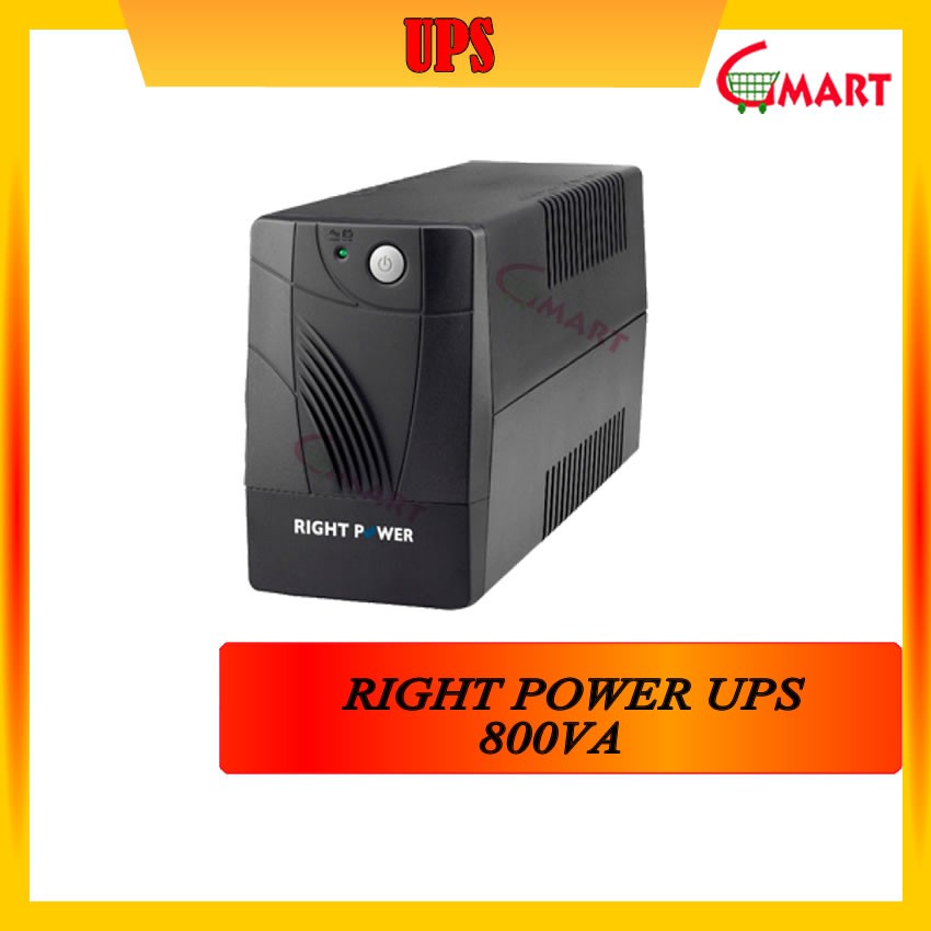 RIGHT POWER UPS 800VA / Neuropower UPS 800-3UK / Compact Series / UPS 800VA | Shopee Malaysia