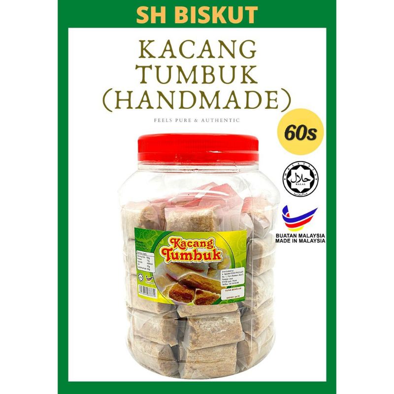 Kacang Tumbuk Buatan Tangan 60s (HALAL)/Handmade Barley Peanut Candy ...