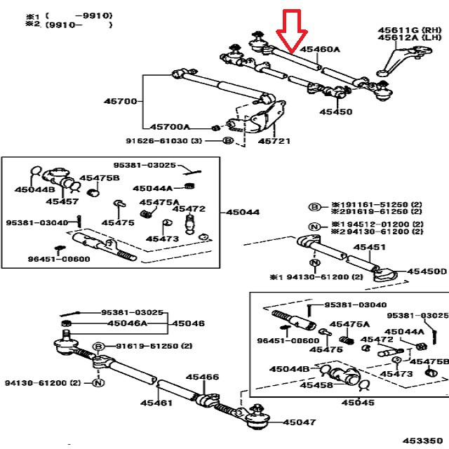 TOYOTA LAND CRUISER TIE ROD ASSY | Shopee Malaysia