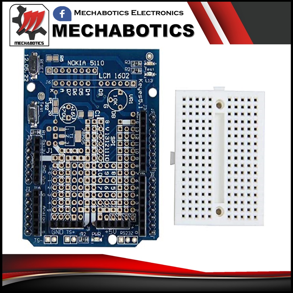 Arduino UNO Proto Shield Nokia 5110|| Prototyping V.5 Shield Prototype ... Arduino UNO Proto Shield Nokia 5110|| Prototyping V.5 Shield Prototype ...