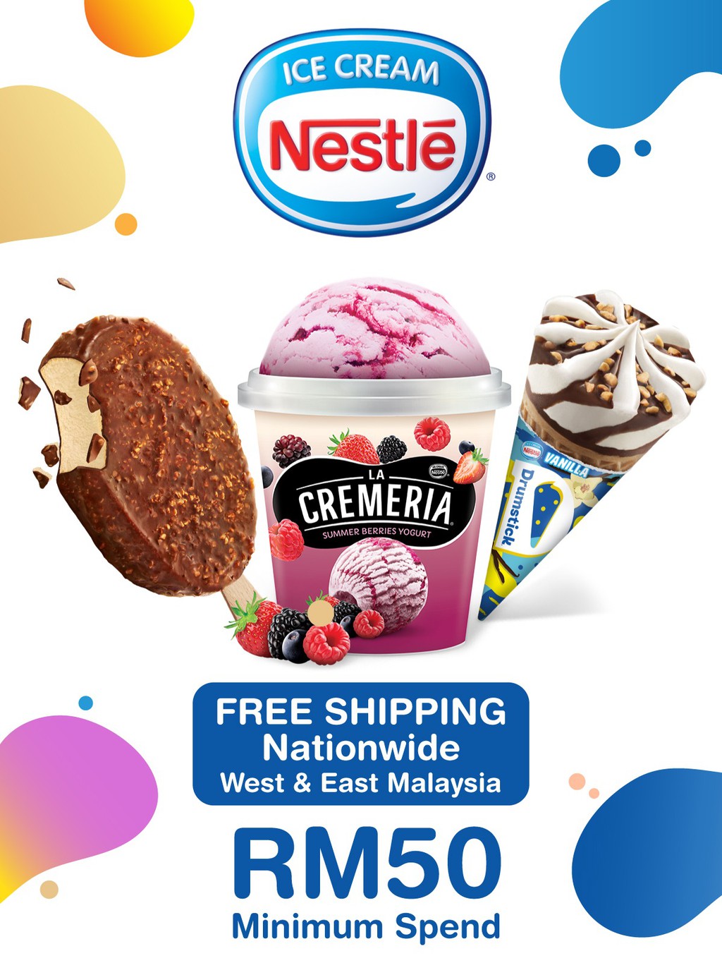 Nestl Ice Cream Are Available On Shopee Malaysia Free Delivery