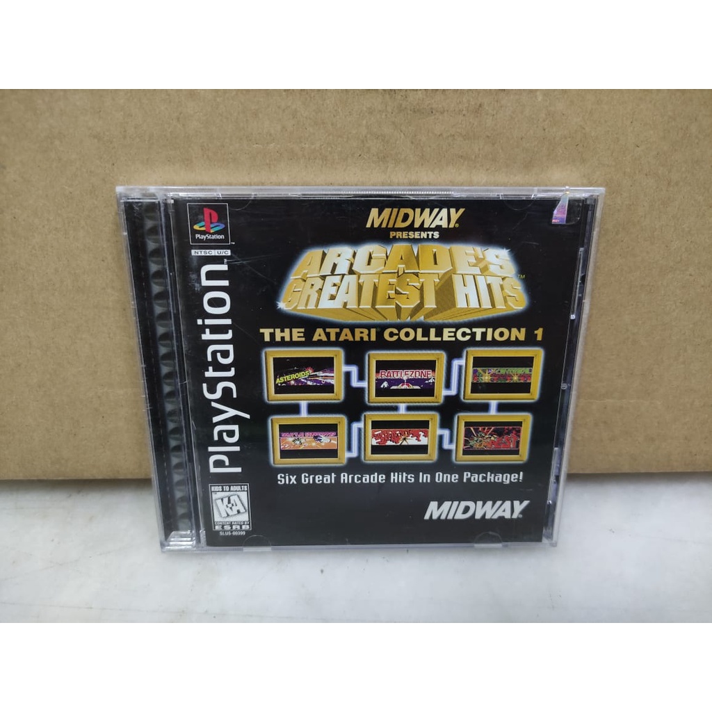 (Used) Ps1 The Atari Collection 1: Arcades Greatest Hits | Shopee Malaysia
