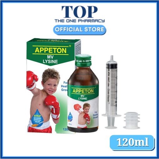 Appeton Multivitamin Lysine Syrup (120ml) | Shopee Malaysia