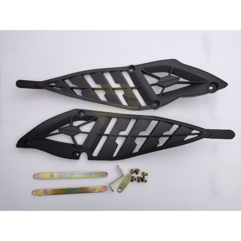 RSX150 ENGINE SIDE COVER CARBON AND COLOUR RSX WINNER X Crash Bar Honda ...