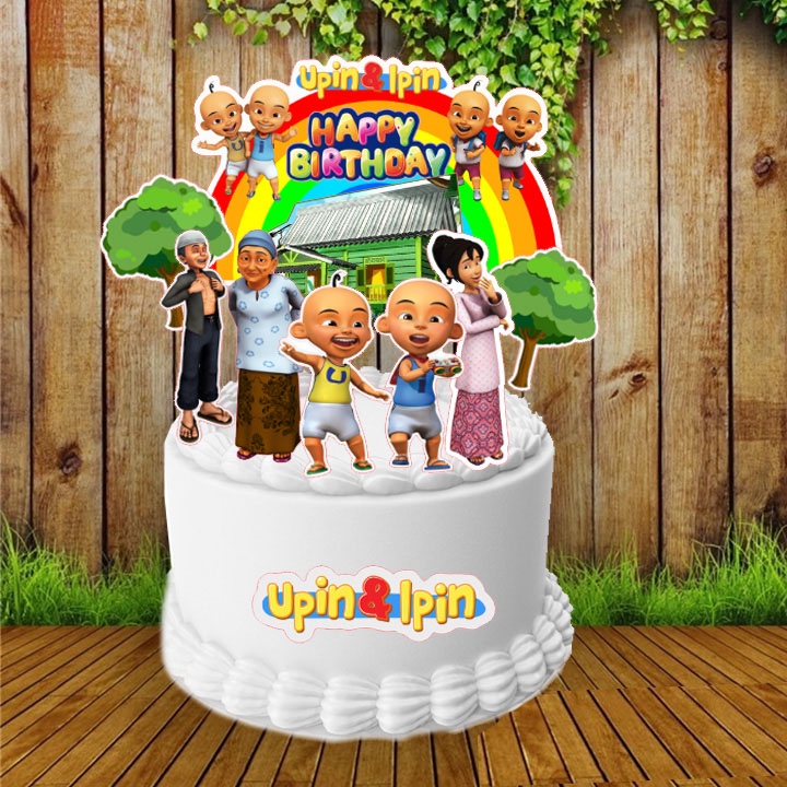 Upin & Ipin Cake Topper 020 | Shopee Malaysia