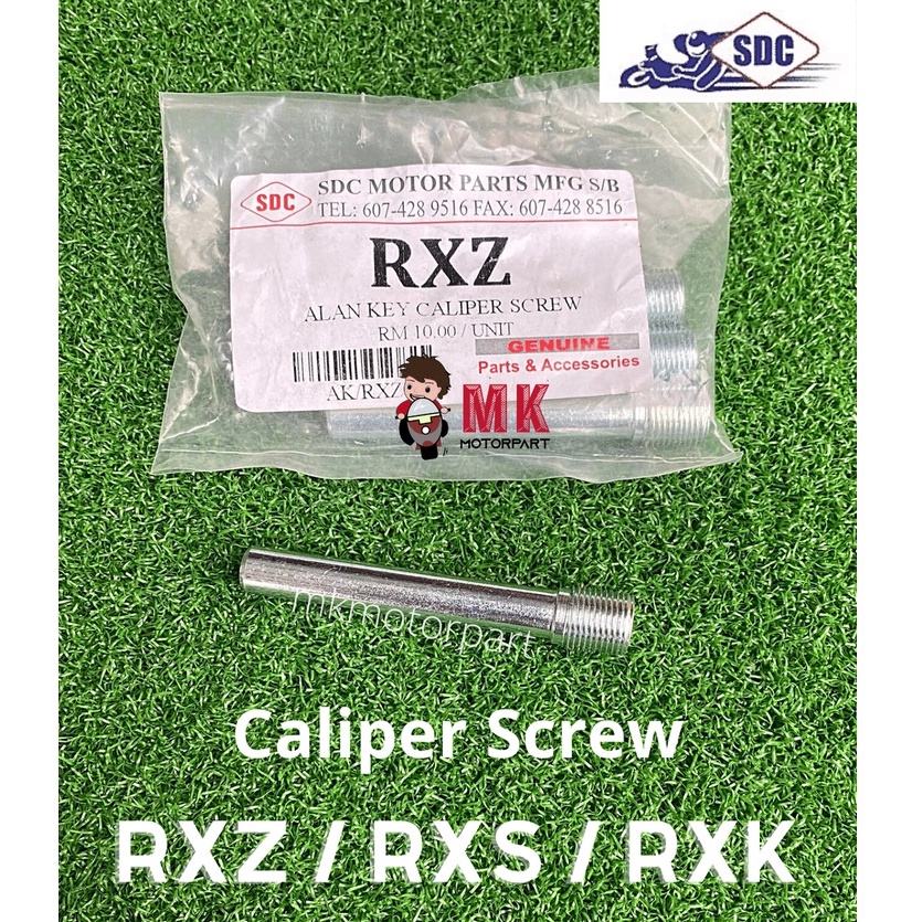 (1Pc) ALLEN KEY SCREW Pin Caliper Pump Yamaha RXZ / RXS / RXK Hex Alan ...