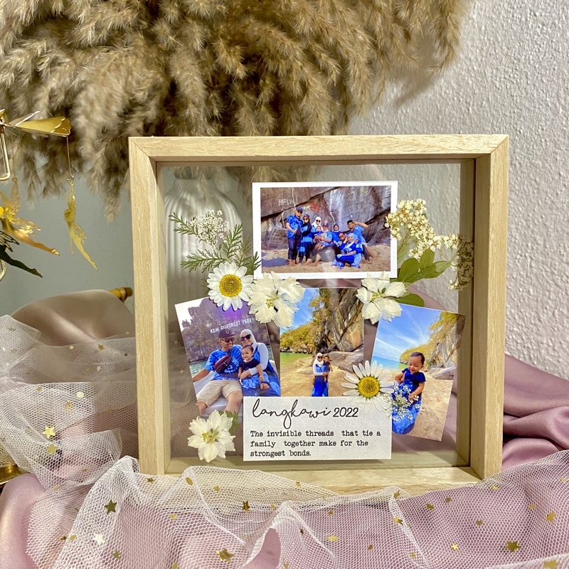 Frame Aestethic Custom Birthday Gift Box Anniversary Hadiah Harijadi ...