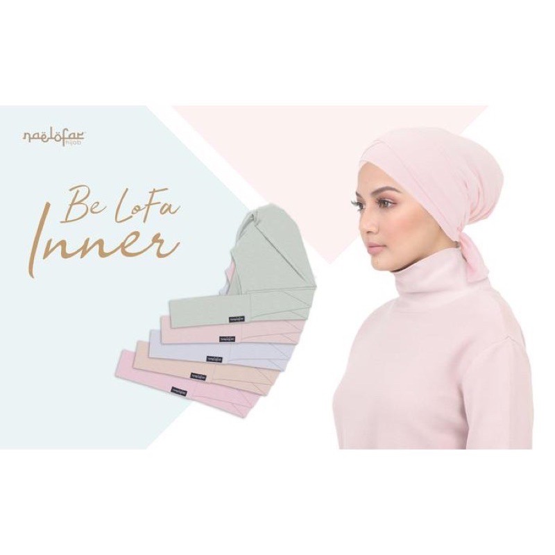 ORIGINAL Naelofar Hijab - Be Lofa Inner (Double Cross) | Shopee Malaysia