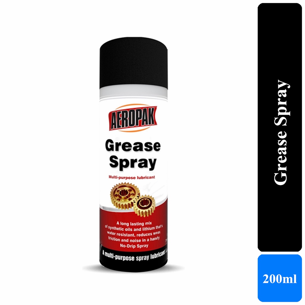AEROPAK Grease Spray APK-8409 (200ml) | Shopee Malaysia