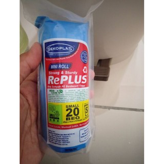 Sekoplas Replus mini roll garbage bags Small (S)(20pcs) | Shopee Malaysia