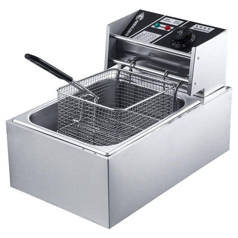 (READY STOCK) MF DESIGN Electric Deep Fryer Stainless Steel fried ...