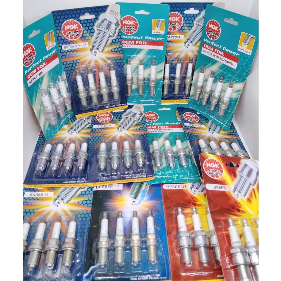 100% ORIGINAL NGK SPARK PLUG ALZA,MYVI,SAGA,WIRA,BEZZA,KANCIL,AXIA,IRIZ ...