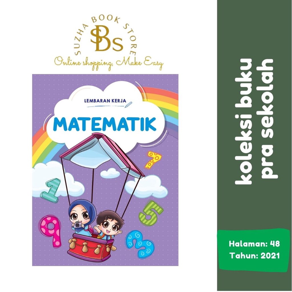 Lembaran Kerja Matematik (Prasekolah) | Shopee Malaysia