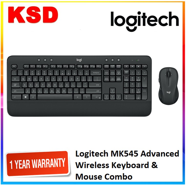 Logitech MK545 Advanced Wireless Keyboard & Mouse Combo | Shopee Malaysia