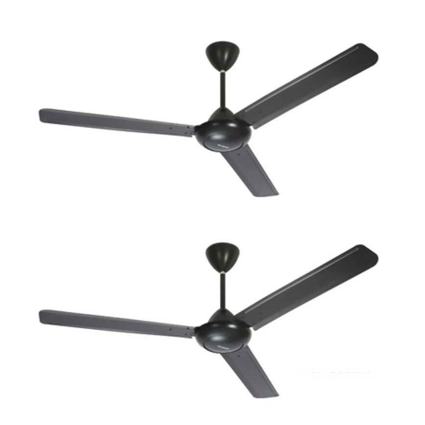 Khind Ceiling Fan CF615 - 2 Units (BLACK) | Shopee Malaysia