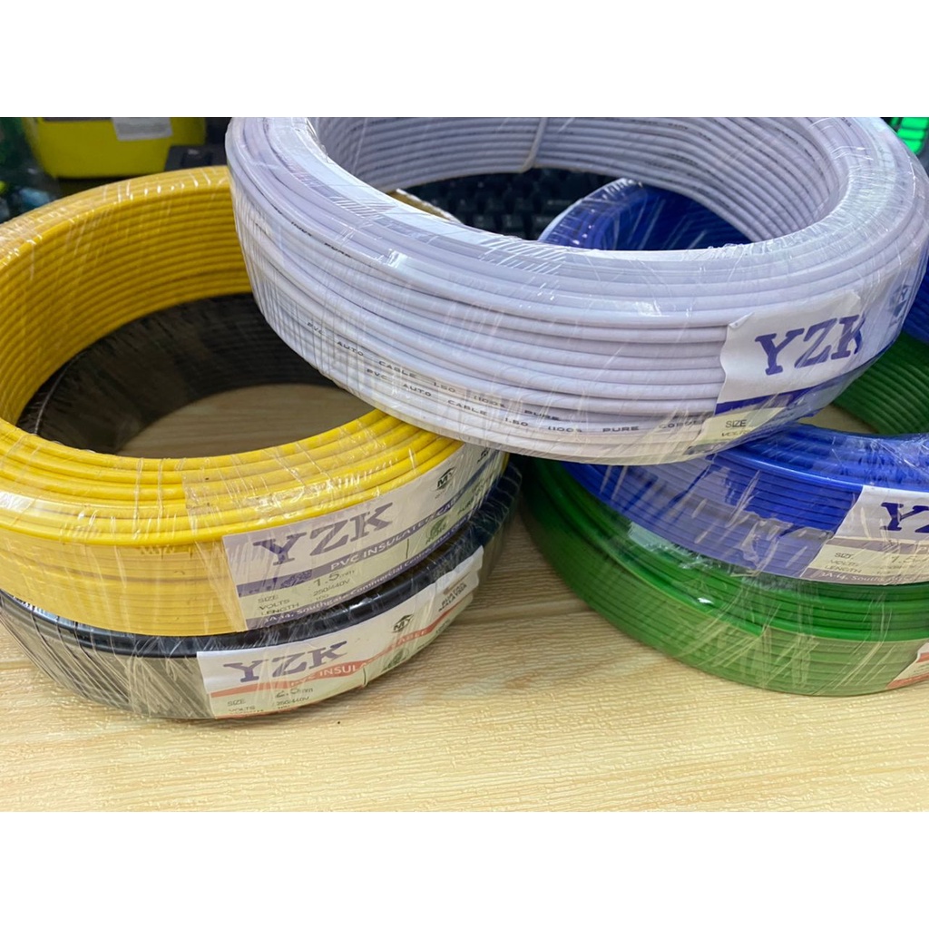 1.5MM Pendawaian Elektrik Suis Lopping Point Wayar Lampu Kipas KABEL ...