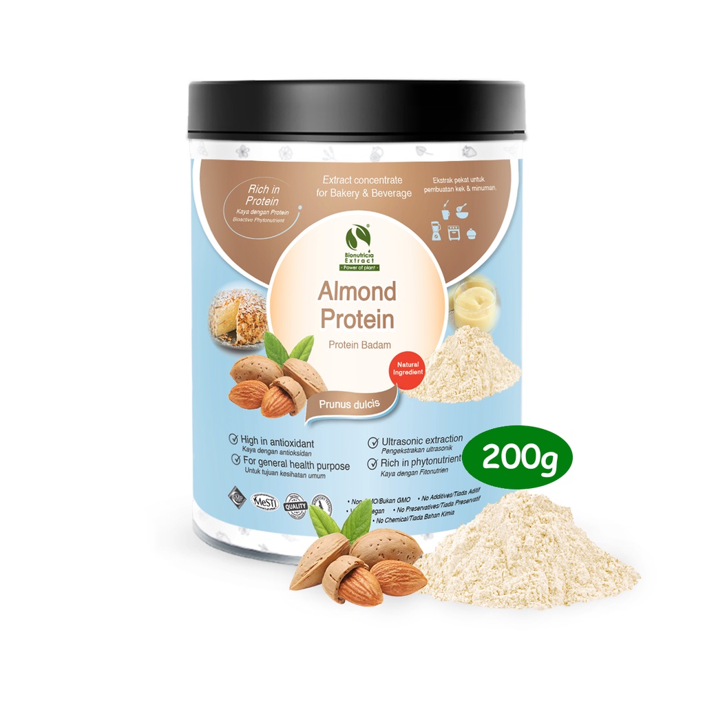 Superfood Almond Organic Protein Powder (200g) | Shopee Malaysia