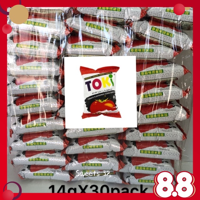 Toki Tomato Snack 14gmX30pack | Shopee Malaysia