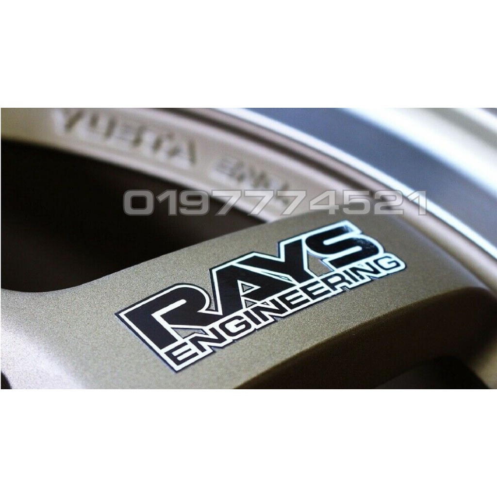 Sticker rim TE37 Volk Rays (Original Spec) | Shopee Malaysia