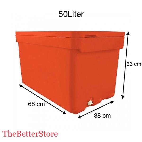 50Liter Heavy Duty Cooler box/Ice box/Ice bucket/Tong ais/Plastic Ice ...