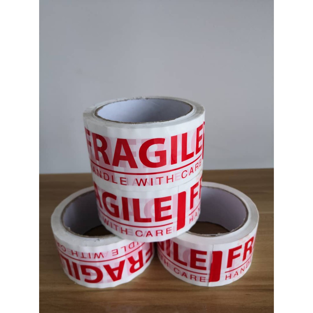 OPP Fragile Tapes (90 yards length) | Shopee Malaysia