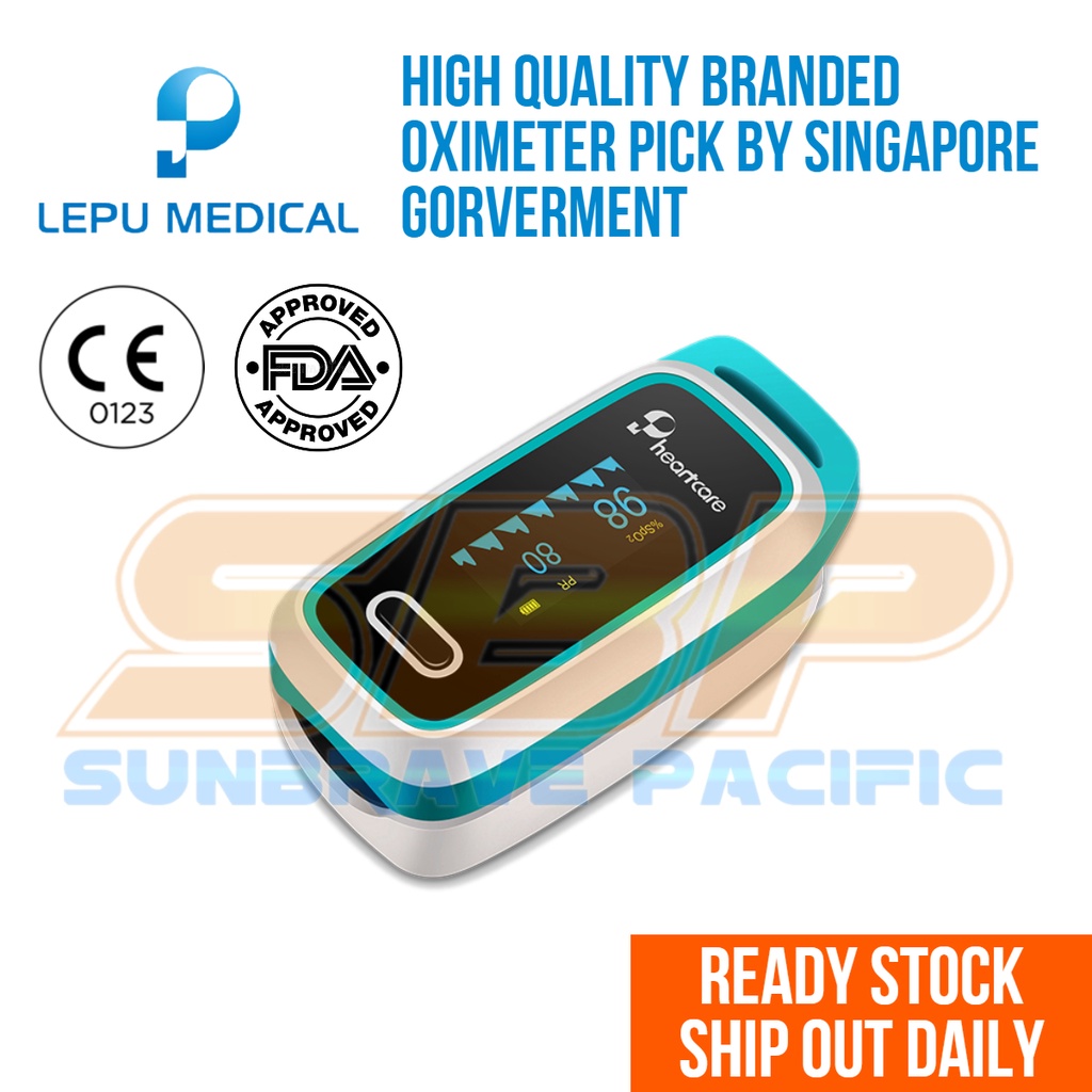 Branded Oximeter fingertip pulse lepu medical official singapore ...