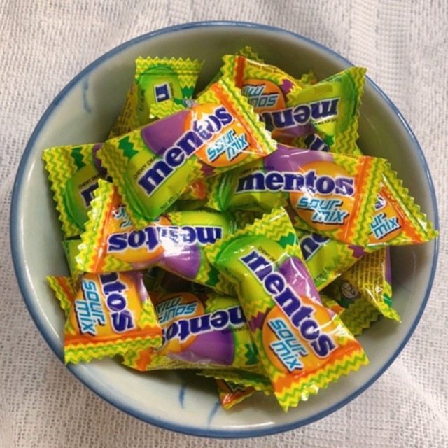 Mentos Chewy Sour Mix Candy / 22pcs / Halal | Shopee Malaysia