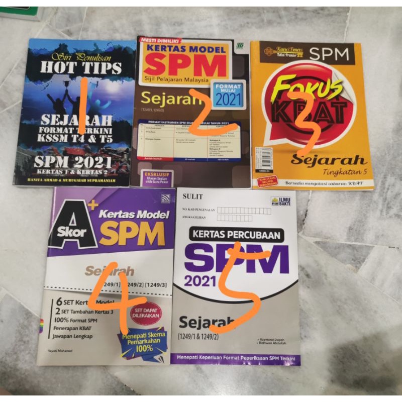 sejarah SPM kertas model kbat kertas PERCUBAAN tips | Shopee Malaysia