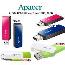 ORIGINAL Apacer Flash Drive 64GB/32GB/16GB/8GB AH335 USB 2.0 Pendrive ...