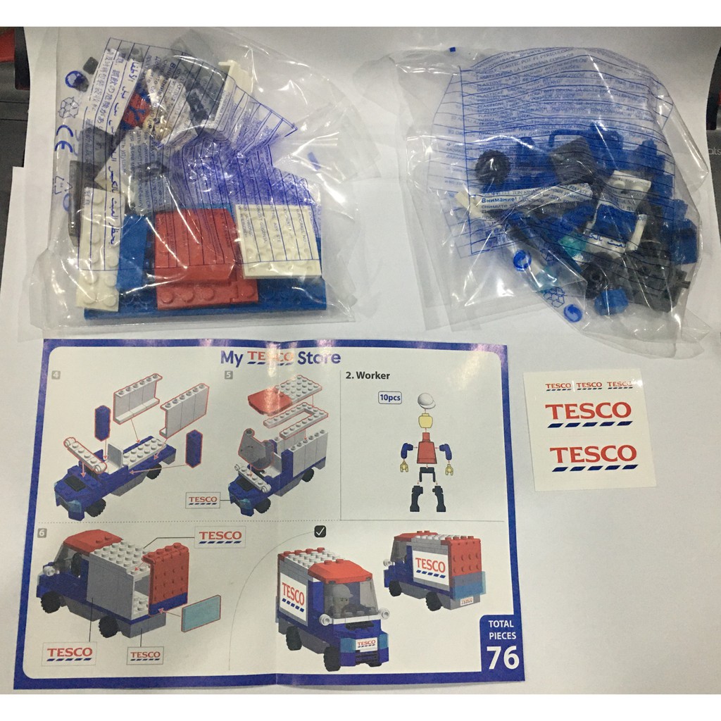 Tesco Lego Trucks Lorry Kids | Shopee Malaysia