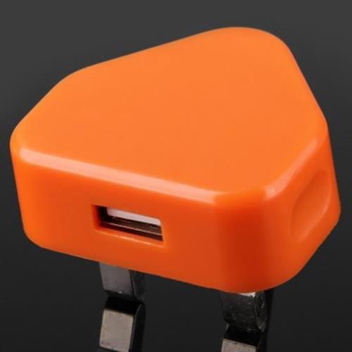 5V / 1A OUPUT USB2.0 POWER ADAPTER WITH UK PLUG FOR CELL PHONE - 100 ...